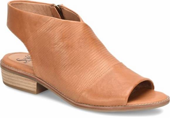 Sofft | Shoes | New Sofft Womens Natalia Sandals In Luggage | Poshmark